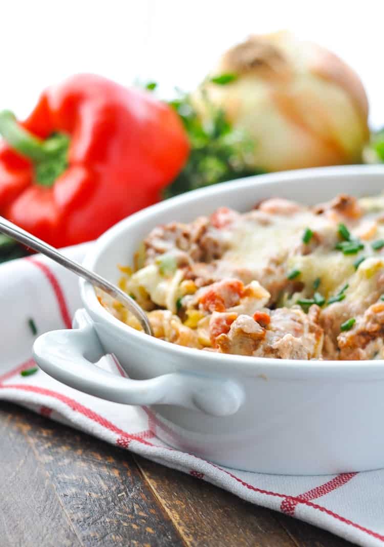 Quick And Easy Amish Hamburger Casserole The Seasoned Mom Quick And Easy Amish Hamburger Casserole The Seasoned Mom