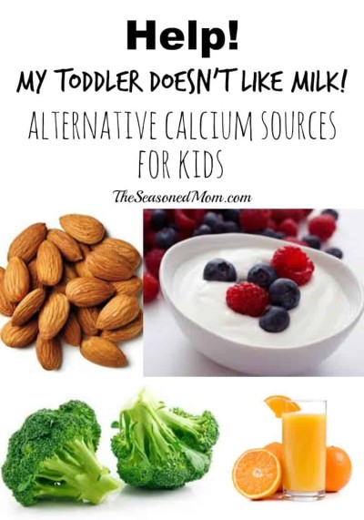Alternative Calcium Sources for Kids Who Don’t Like Milk - The Seasoned Mom