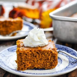 2 Ingredient Pumpkin Gingerbread - The Seasoned Mom