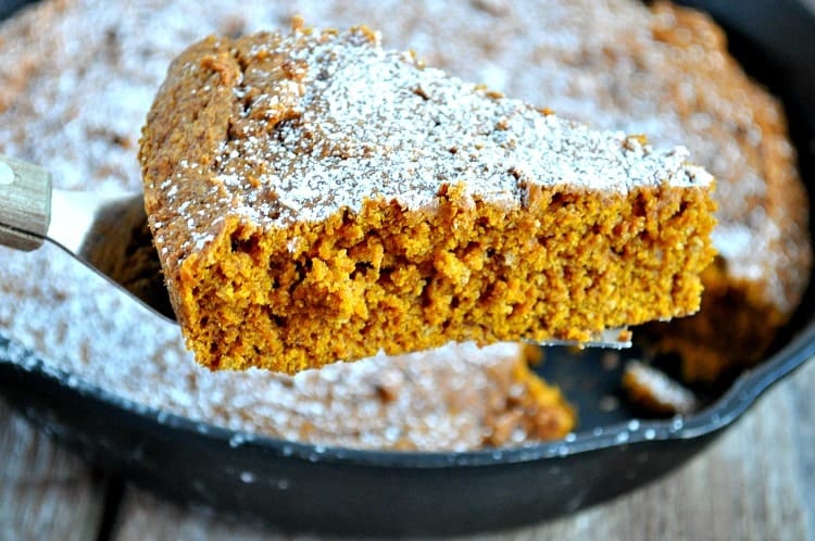 2 Ingredient Pumpkin Gingerbread - The Seasoned Mom