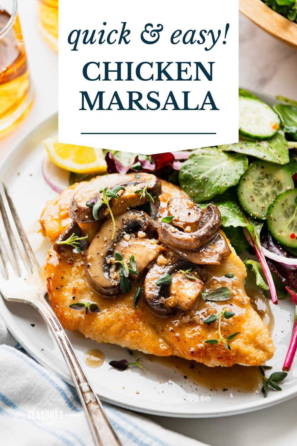 30-Minute Quick Chicken Marsala