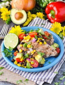10-Minute Cowboy Caviar Chicken - The Seasoned Mom