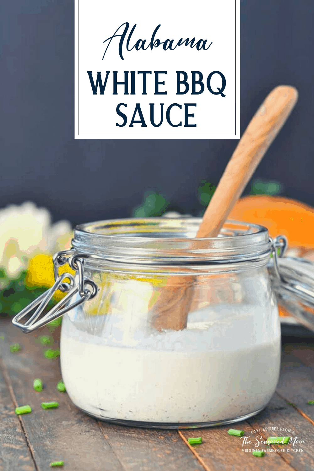 Slow Cooker Pulled Pork + White Barbecue Sauce - The Seasoned Mom