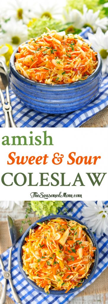 Sweet And Sour Coleslaw