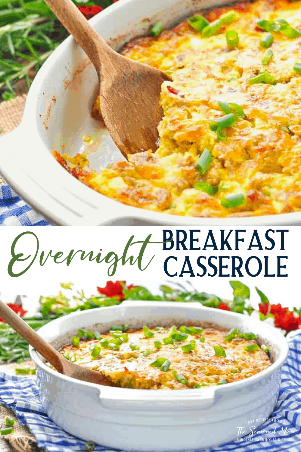 Overnight Breakfast Casserole - The Seasoned Mom