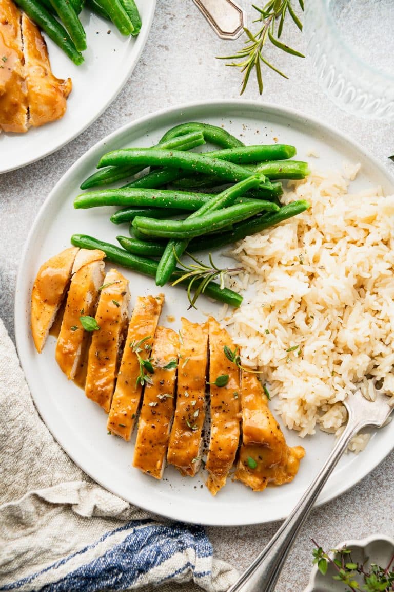 Dump-and-Bake Maple Dijon Chicken