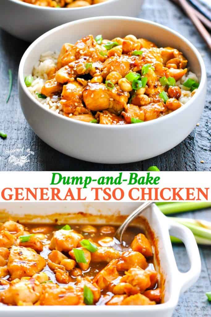 Dump-and-Bake General Tso Chicken - The Seasoned Mom