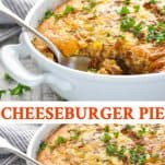 Easy Cheeseburger Pie - The Seasoned Mom