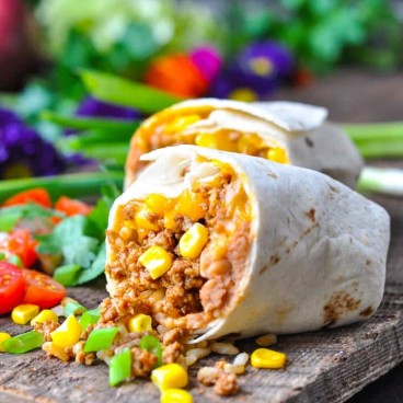 The Easiest Burrito Recipe - The Seasoned Mom