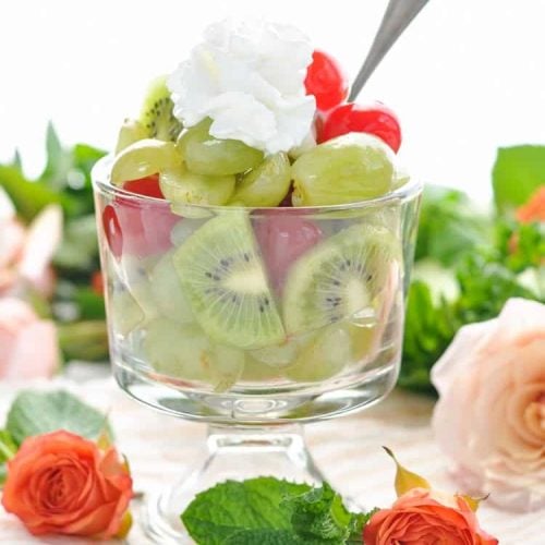 Fresh Fruit Fluff Salad Recipe | The Seasoned Mom