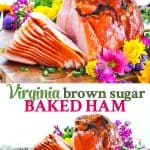Virginia Brown Sugar Baked Ham - The Seasoned Mom