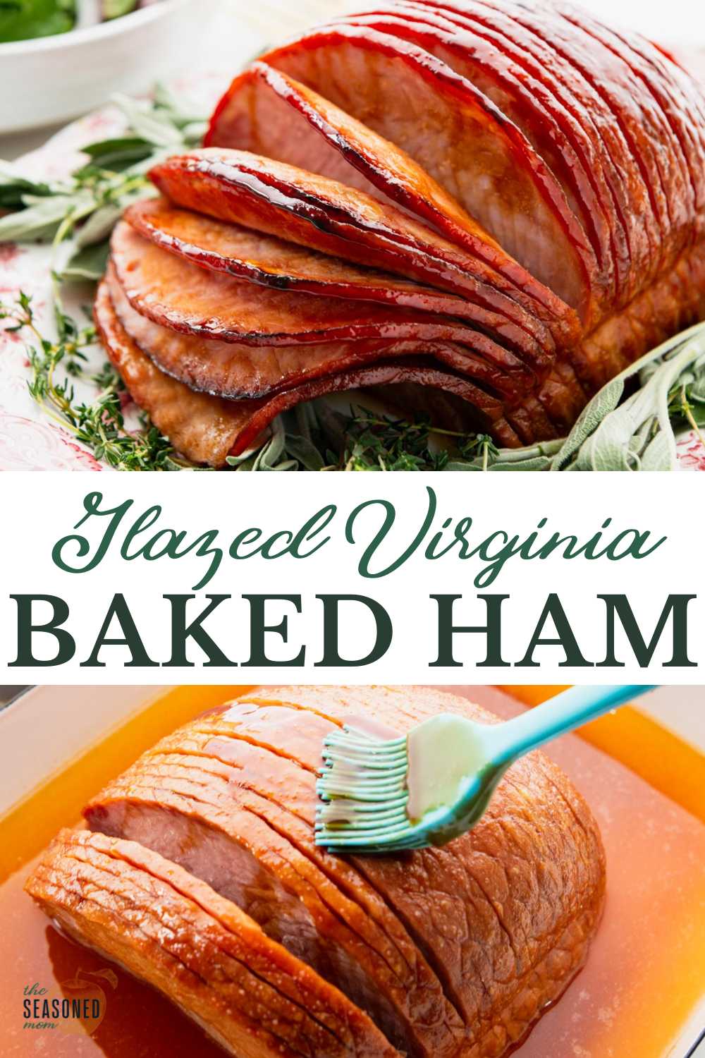 Virginia Oven Baked Ham with Brown Sugar Glaze