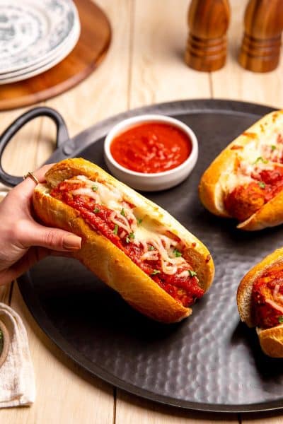 5-Ingredient Meatball Subs with Frozen Meatballs