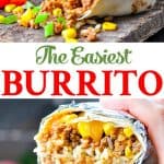 The Easiest Burrito Recipe - The Seasoned Mom