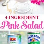 5-Minute, 4-Ingredient Pink Salad - The Seasoned Mom