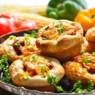 5-Ingredient Taco Biscuit Cups - The Seasoned Mom