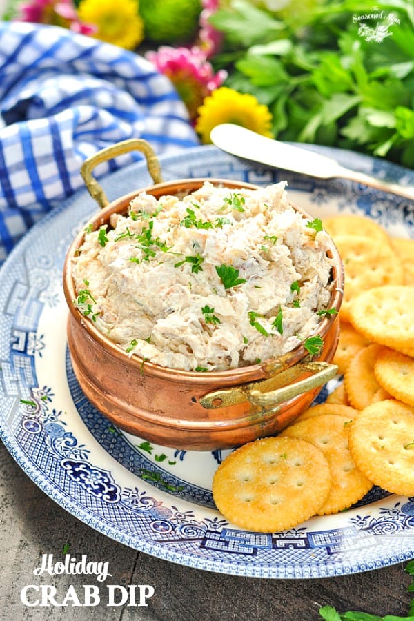 10-Minute Crab Dip Recipe - The Seasoned Mom