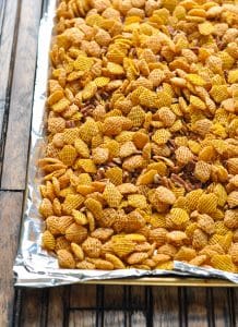 "Crack Snack" 4-Ingredient Snack Mix - The Seasoned Mom