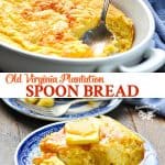 Old Virginia Plantation Spoon Bread - The Seasoned Mom