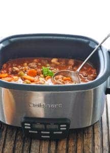 Slow Cooker Italian Meatball Stew Recipe | The Seasoned Mom