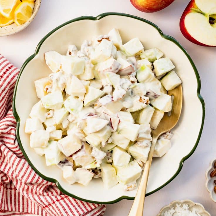 Easy Apple Salad Recipe