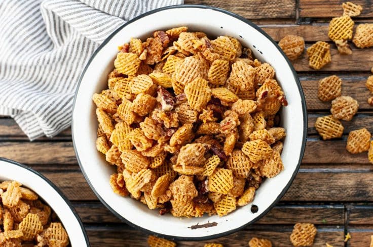 Sweet and Salty Snack Mix ("Crack Snack") - The Seasoned Mom
