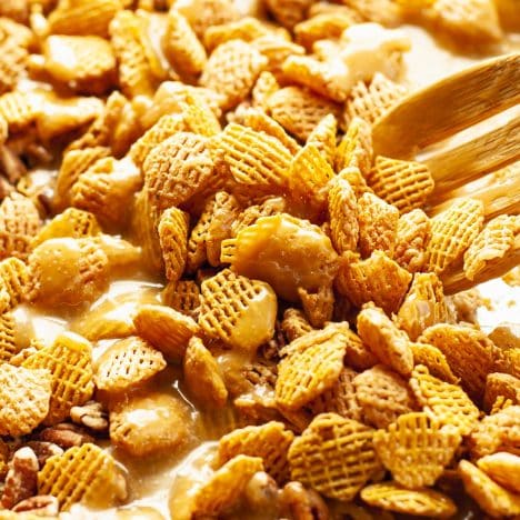 Sweet and Salty Snack Mix ("Crack Snack") - The Seasoned Mom