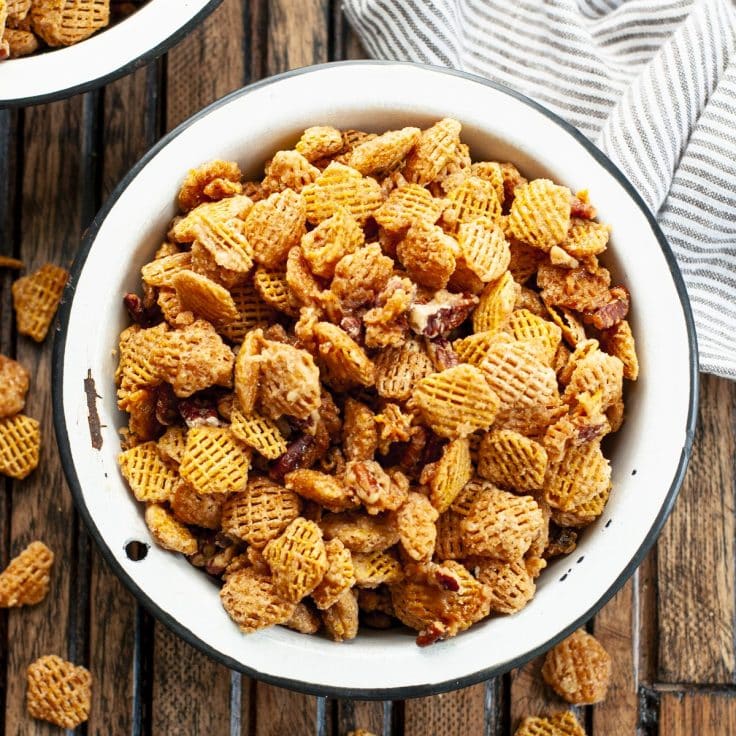 Sweet and Salty Snack Mix ("Crack Snack") - The Seasoned Mom