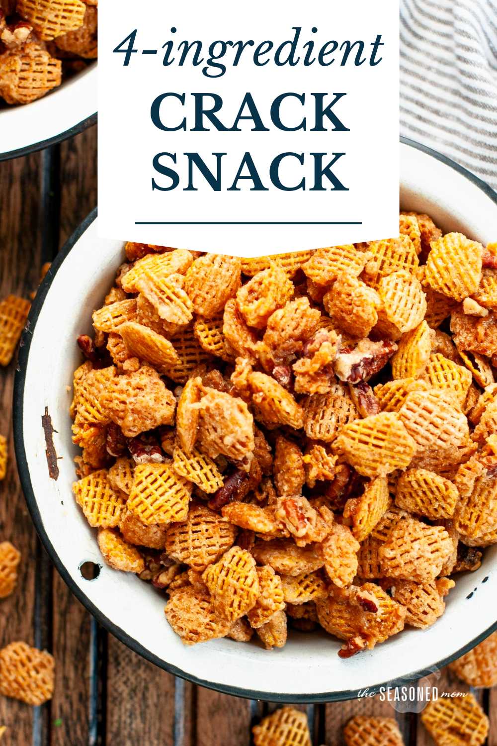 Sweet and Salty Snack Mix ("Crack Snack") - The Seasoned Mom
