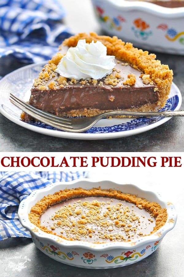 Chocolate Pudding Pie - The Seasoned Mom