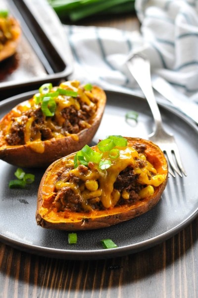 Taco Stuffed Potatoes - The Seasoned Mom