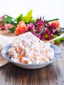 Pink Ambrosia Salad - The Seasoned Mom