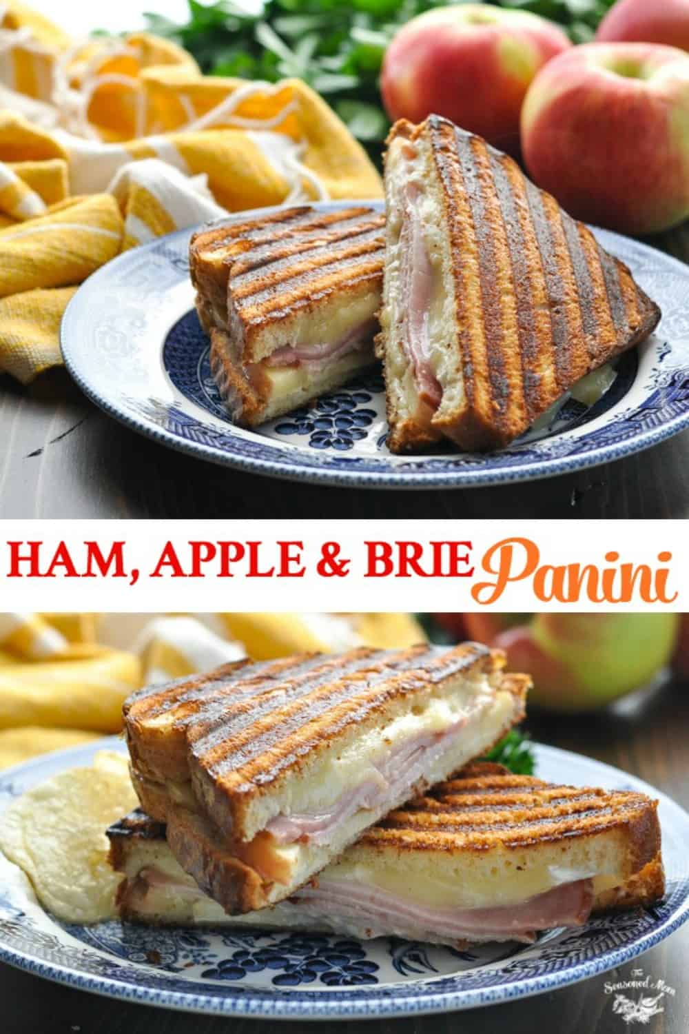 Ham Brie Apple Panini