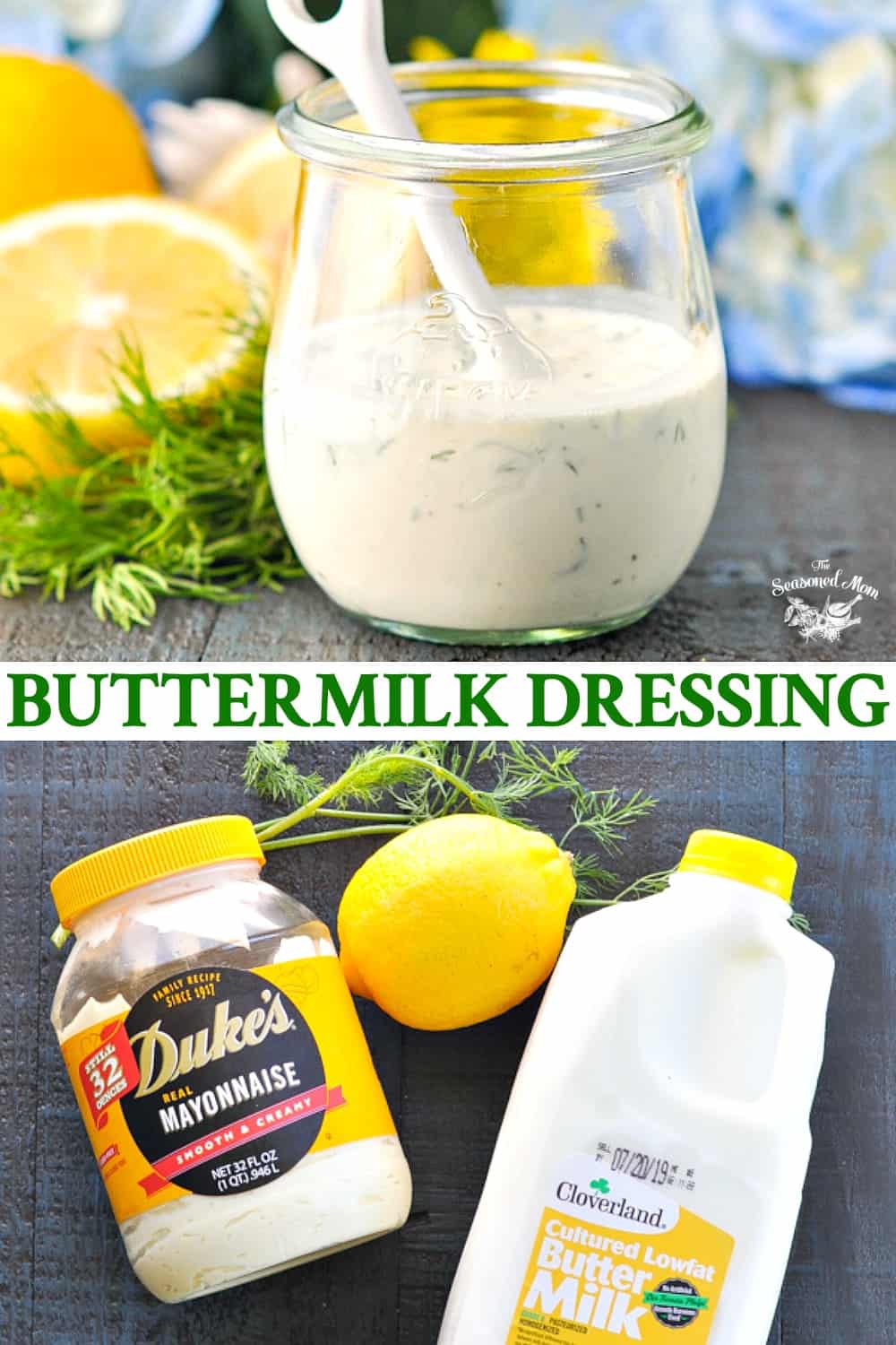 Buttermilk Dressing - The Seasoned Mom