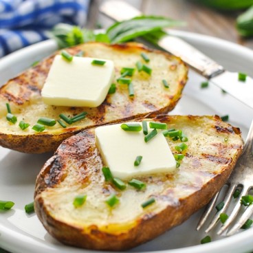 Grilled Potatoes - The Seasoned Mom