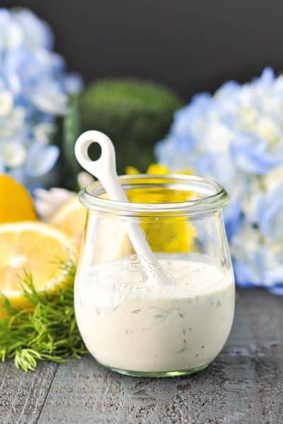 Southern Buttermilk Dressing - The Seasoned Mom