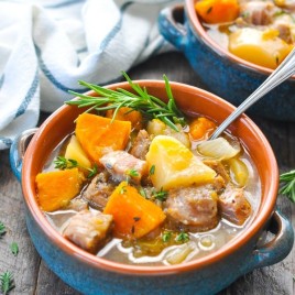 Autumn Harvest Pork Stew - The Seasoned Mom
