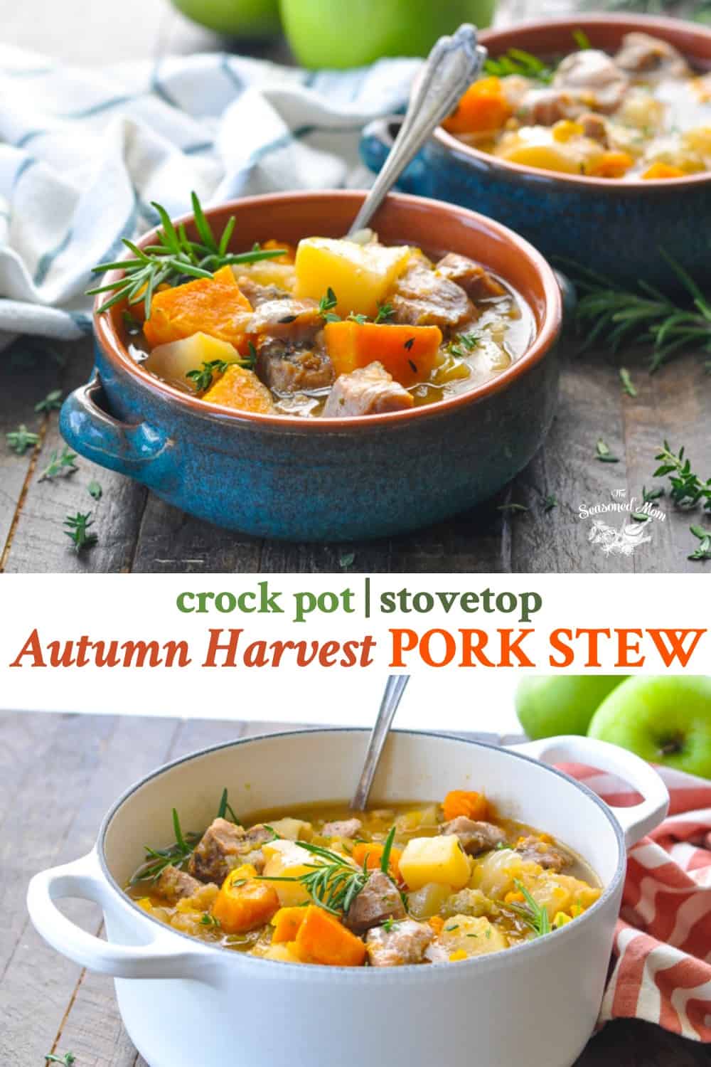 Autumn Harvest Pork Stew - The Seasoned Mom