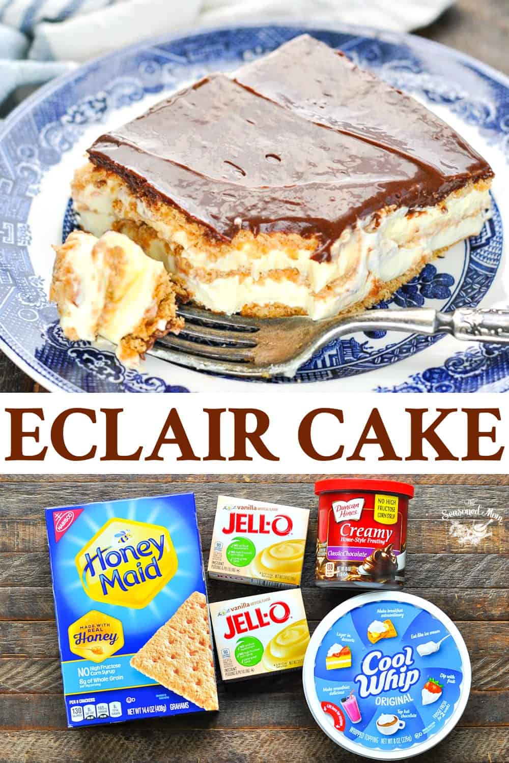 Eclair Cake - The Seasoned Mom