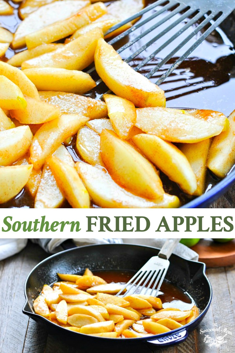 Southern Fried Apples - The Seasoned Mom