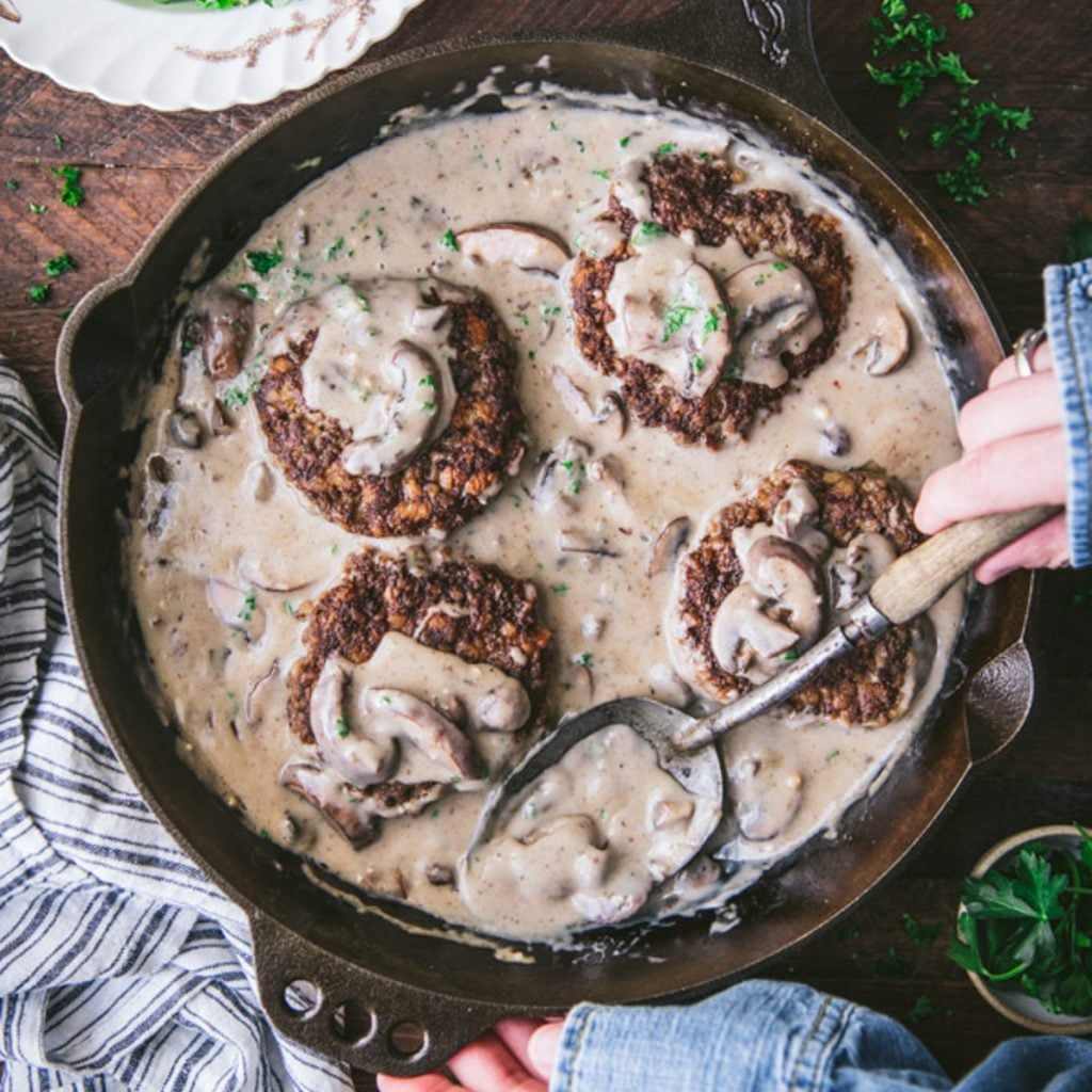 Hamburger Steak {Poor Man's Steak} - The Seasoned Mom