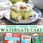 Watergate Cake - The Seasoned Mom