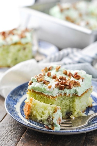 Watergate Cake - The Seasoned Mom