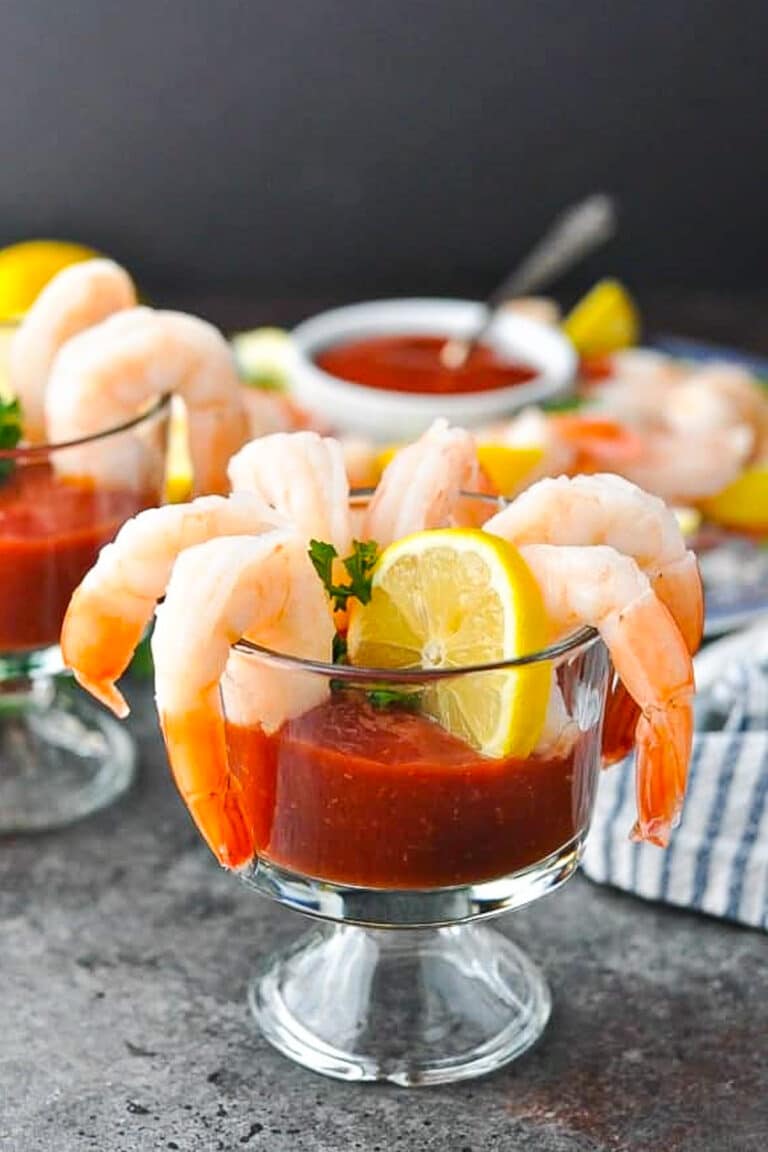 Easy Shrimp Cocktail Recipe {with Homemade Cocktail Sauce} – The ...