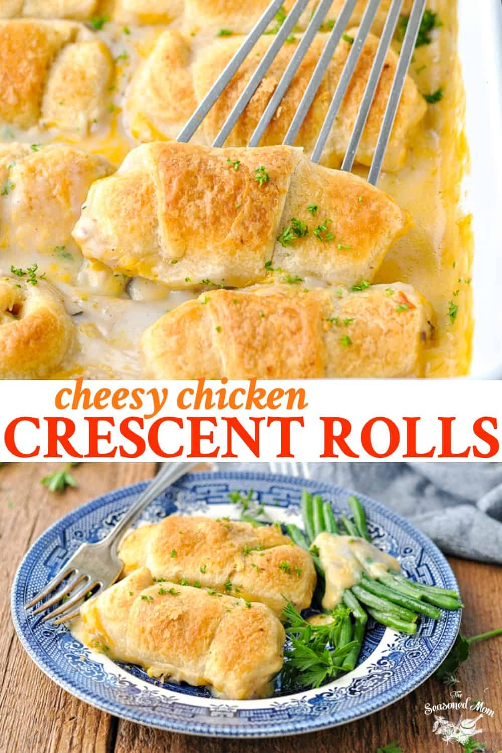 Chicken Crescent Rolls - The Seasoned Mom