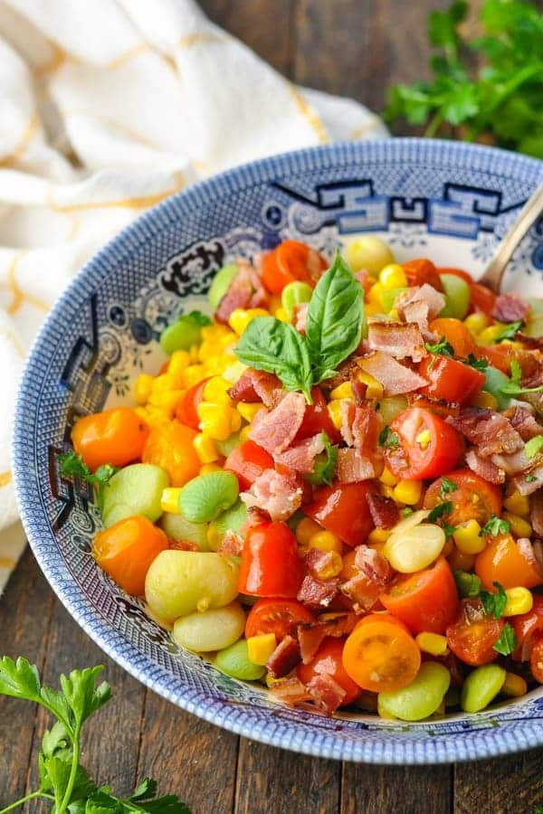 Southern Succotash Recipe - The Seasoned Mom