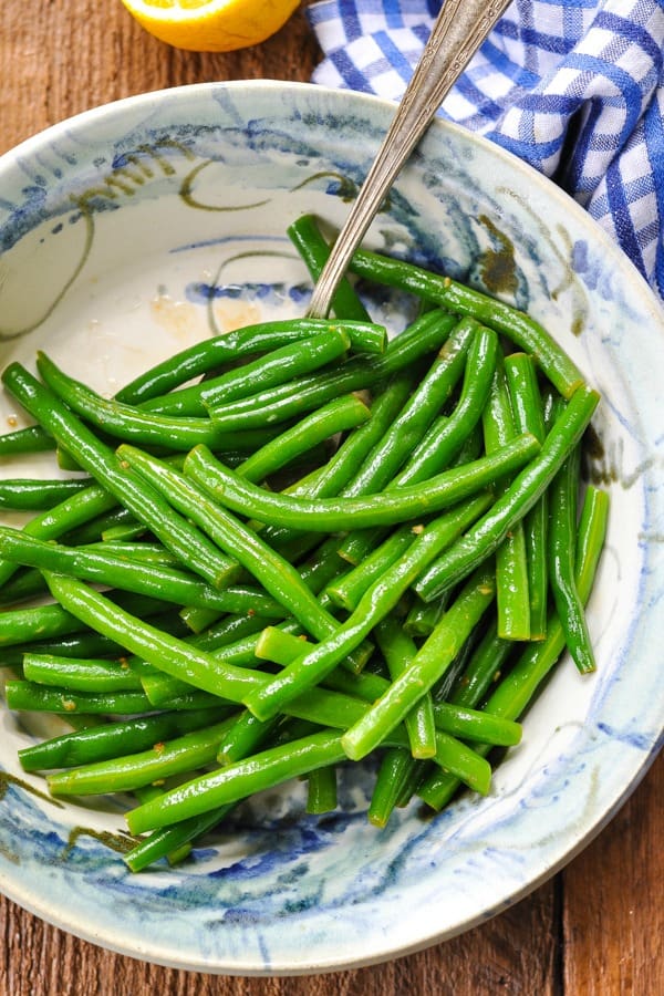 Amish Green Bean Recipe with Brown Butter - The Seasoned Mom