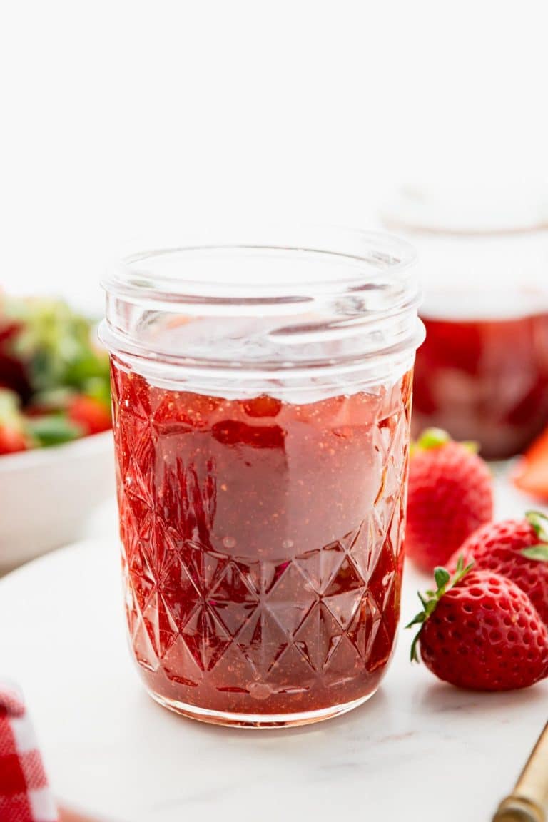 Quick and Easy Strawberry Freezer Jam