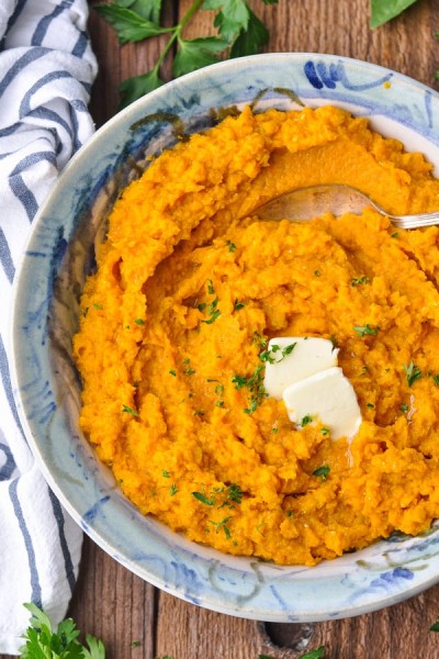 Mashed Sweet Potatoes Recipe - The Seasoned Mom