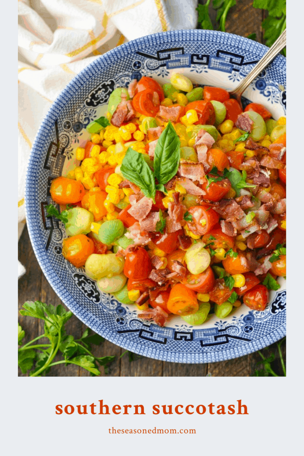 Southern Succotash Recipe - The Seasoned Mom